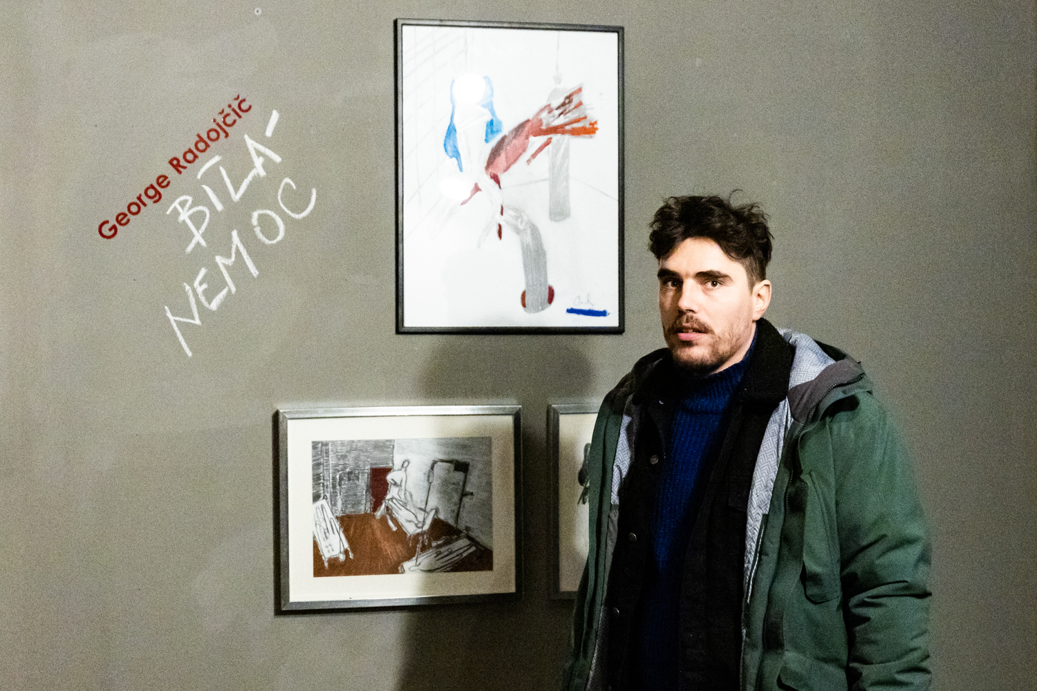 Art in Box » GEORGE RADOJČIČ / BÍLÁ NEMOC